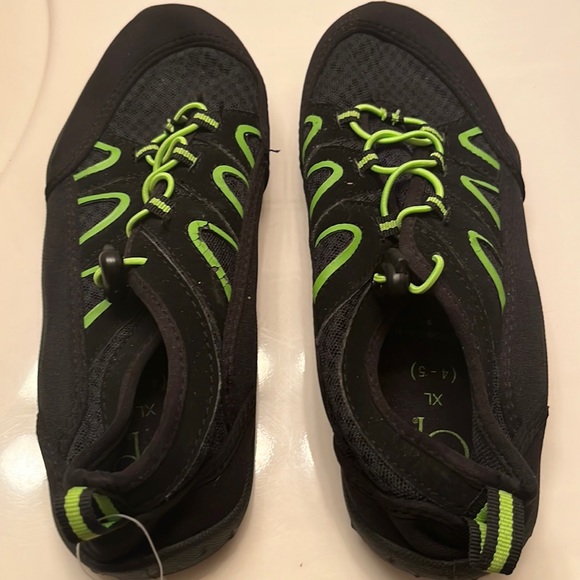 OP | Shoes | Ocean Pacific Black Lime Green Water Shoes | Poshmark